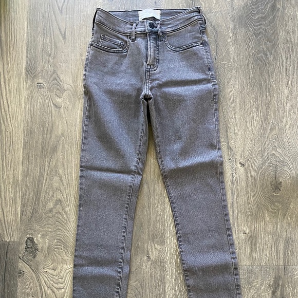 Everlane | Jeans | New Everlane Washed Black Skinny Mid Rise Gray Pants ...